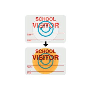 TIMEbadge 8108 Substitute 1 Day Expiring Badges | ID Zone